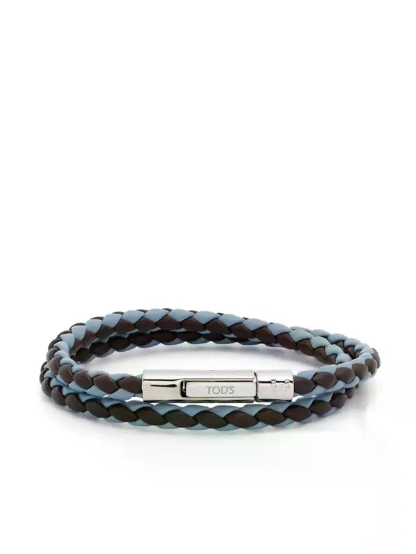 TOD'S Mycolours Braided Bracelet - Blue