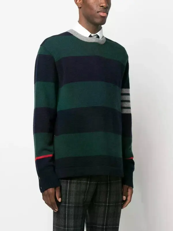 Thom Browne Rugby Jacquard Jumper