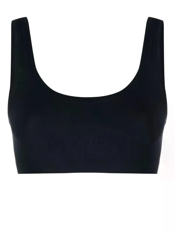 Hanro Cropped Scoop-neck Bra
