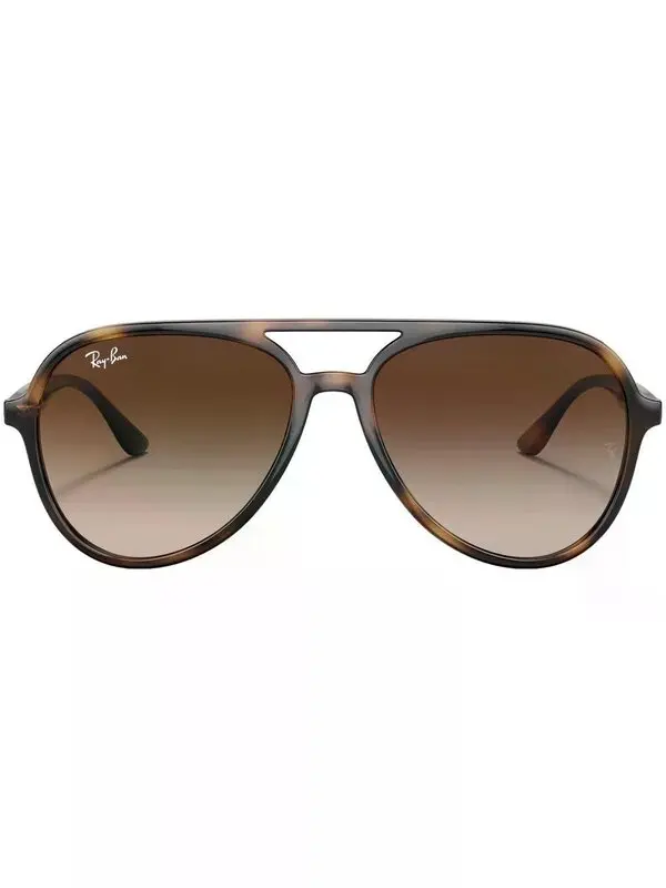 Ray-ban Tortoiseshell Aviator Frames - Green