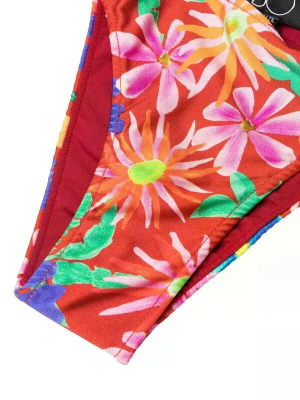 PatBO Floral-print Bikini Brief