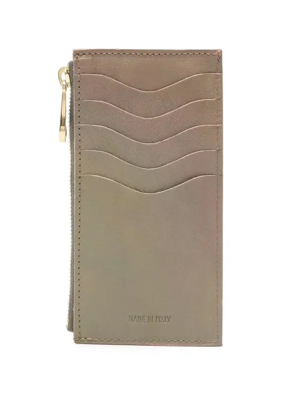 Il Bisonte Vertical Leather Wallet