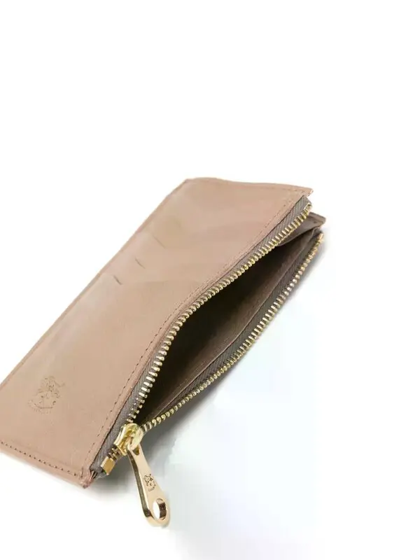 Il Bisonte Vertical Leather Wallet