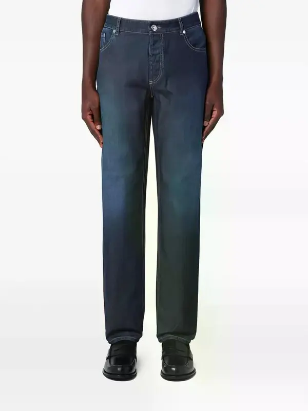 Brunello Cucinelli Straight-leg Jeans - Blue