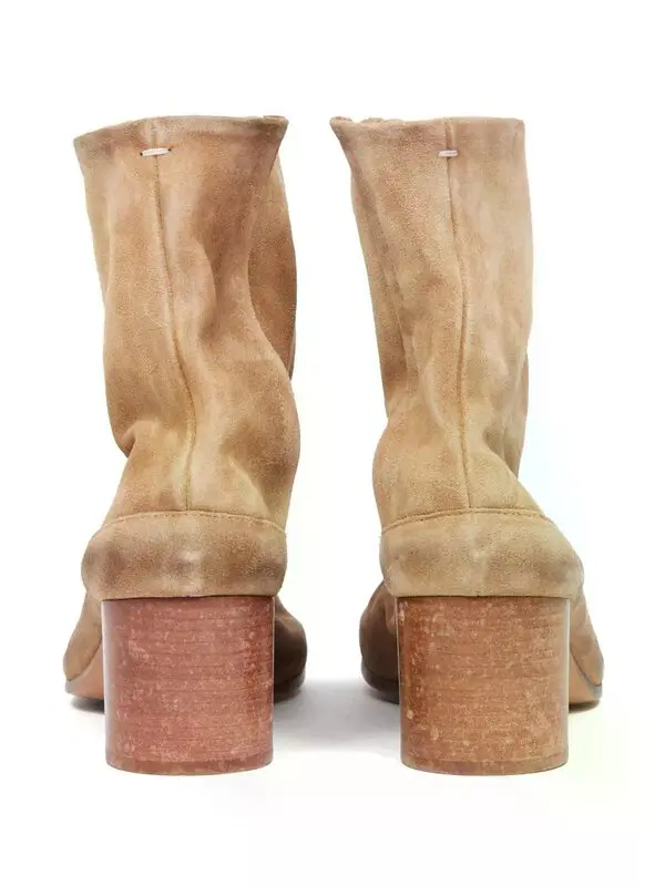 MAISON MARGIELA Tabi 60mm Leather Ankle Boots