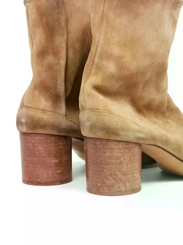 MAISON MARGIELA Tabi 60mm Leather Ankle Boots