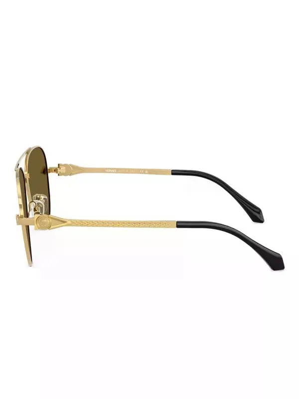 Versace Pilot-frame Sunglasses