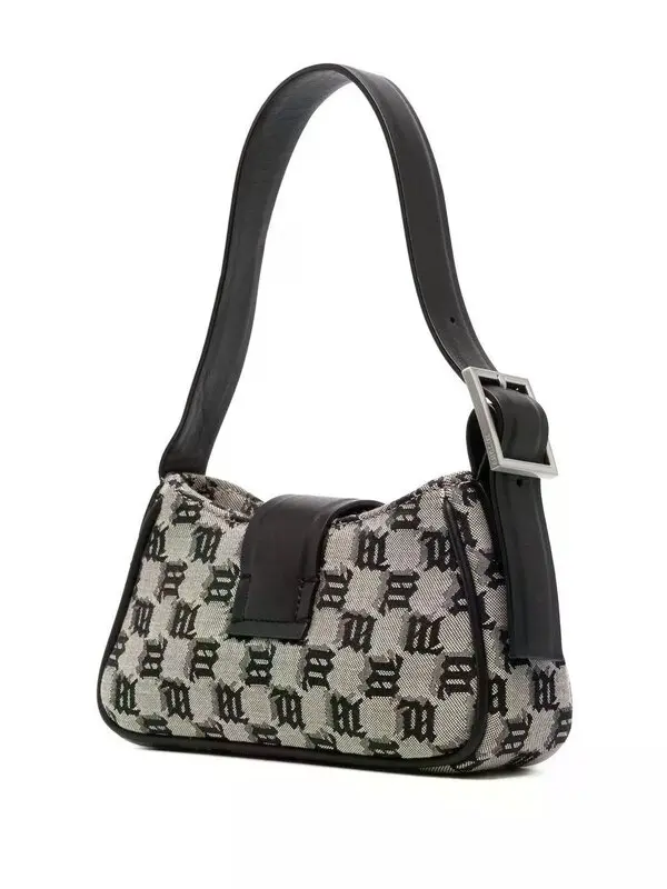 MISBHV Logo-pattern Print Shoulder Bag