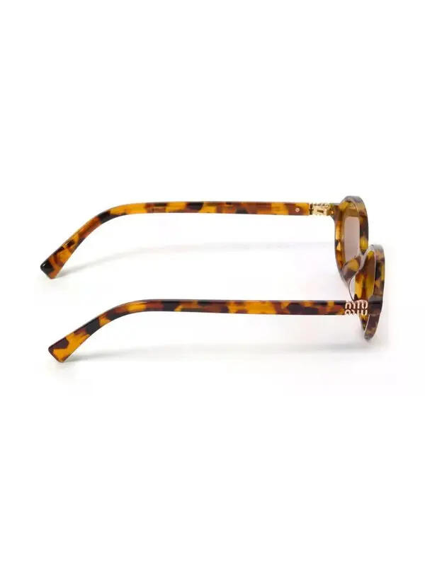 Miu Miu Miu Regard Sunglasses - Brown