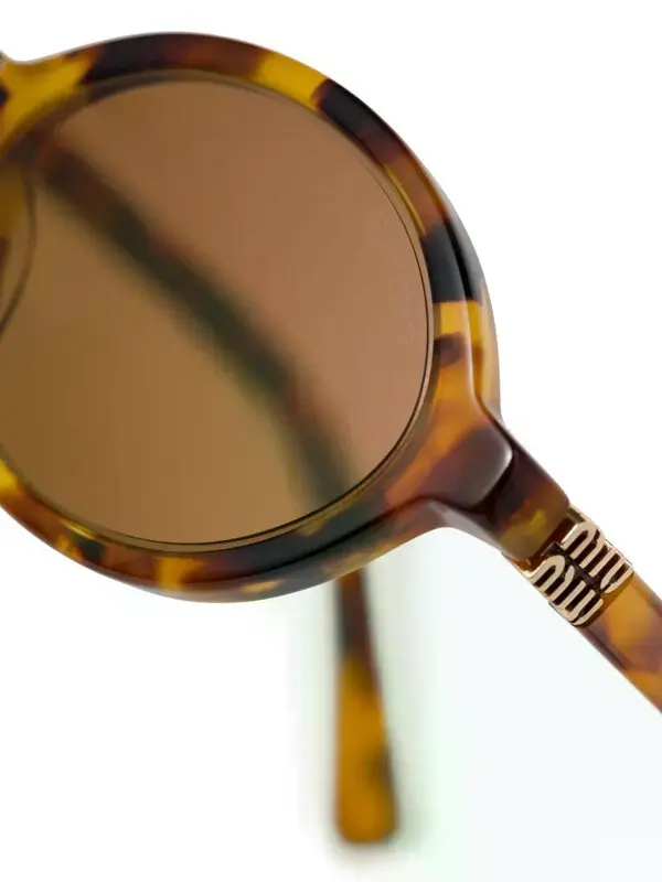 Miu Miu Miu Regard Sunglasses - Brown