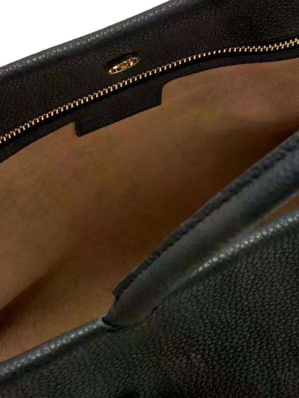 Manu Atelier 35 Le Cambon Leather Tote Bag - Black