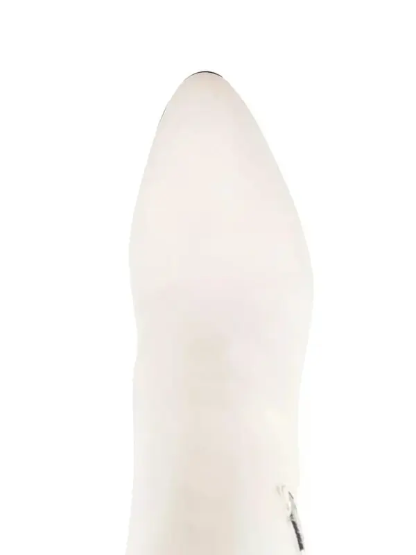 Bally Odeya 85mm Leather Boots - Neutrals