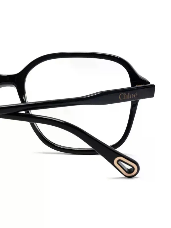 Chloé Square-frame Glasses - Black