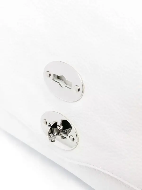 ZANELLATO Stud-detail Leather Bag - White