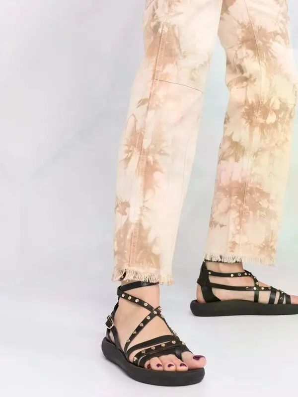TWINSET Bleached-effect Jeans