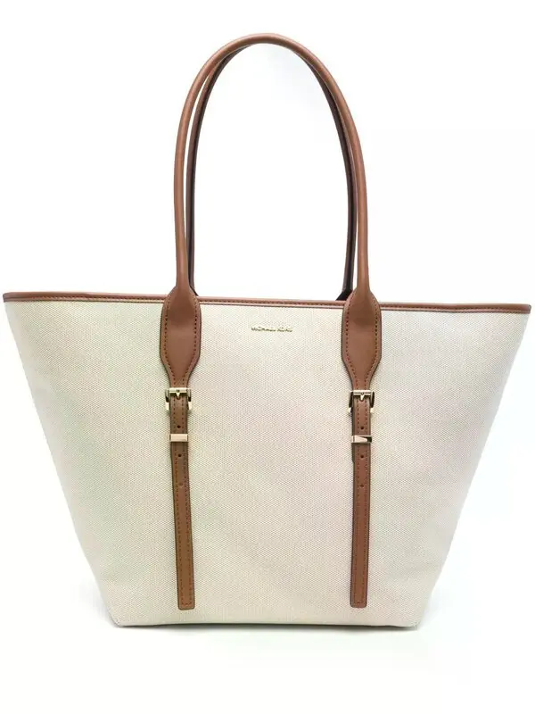 Michael Kors Logo-lettering Tote Bag - Neutrals