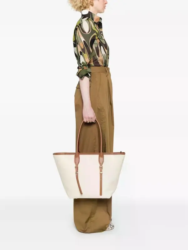 Michael Kors Logo-lettering Tote Bag - Neutrals