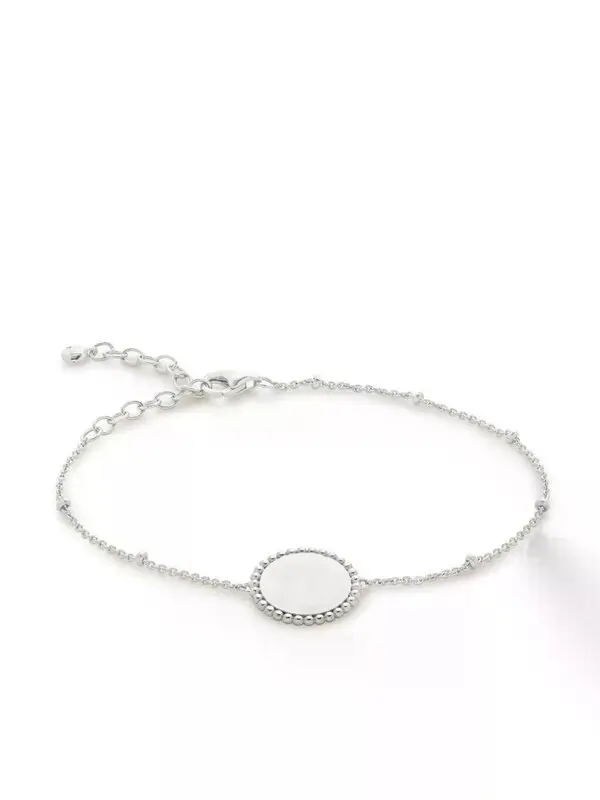 Monica Vinader Deia Bead-embellished Bracelet - Silver