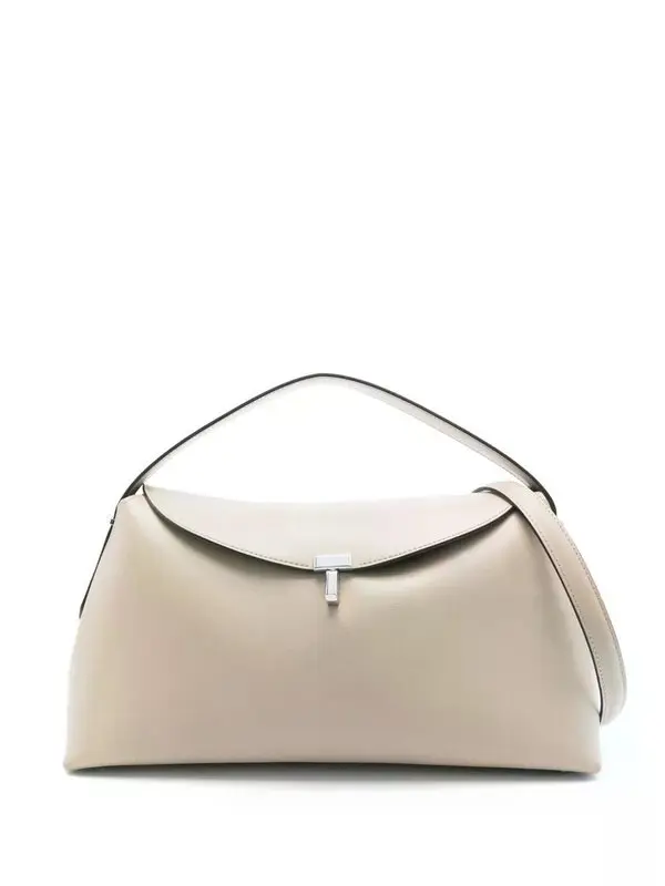 TOTEME T-lock Top Handle Bag - Neutrals