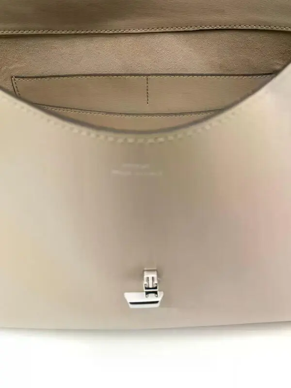 TOTEME T-lock Top Handle Bag - Neutrals
