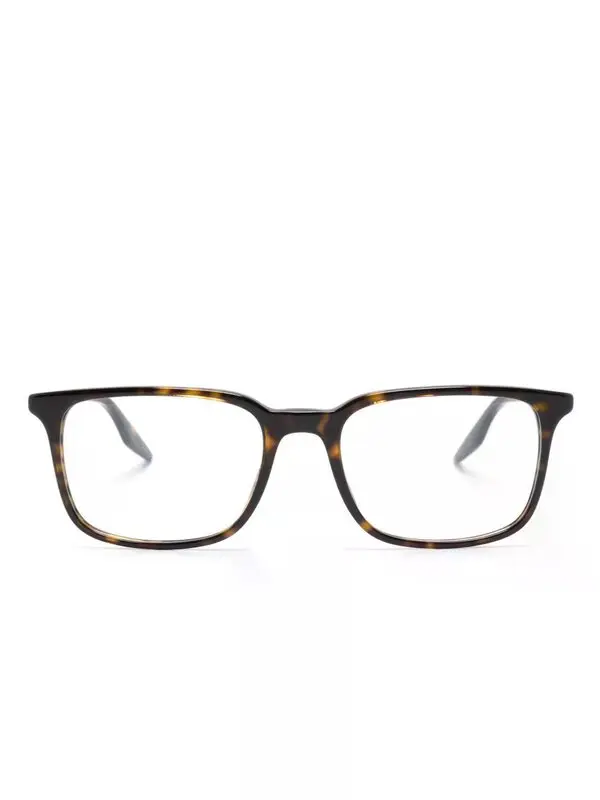 Ray-ban Tortoiseshell Square-frame Glasses - Brown