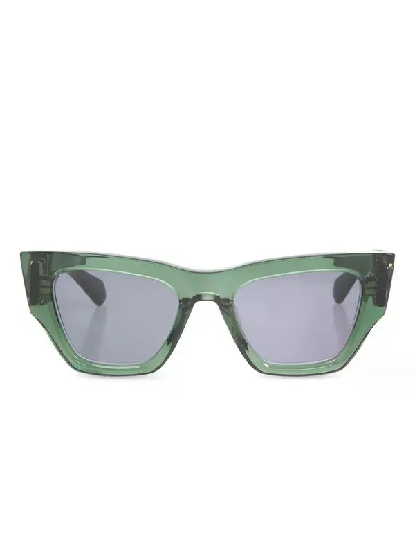 Valentino Garavani V-sette Sunglasses - Green