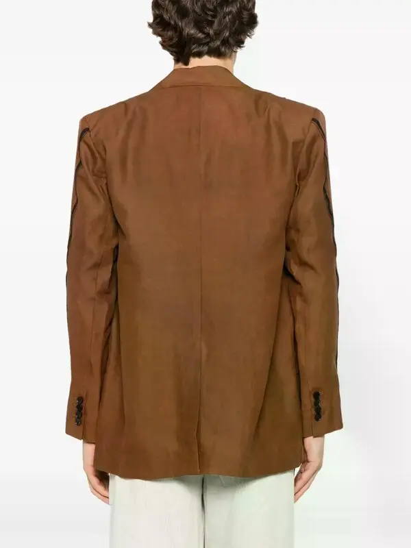 FENG CHEN WANG Stripe-detail Blazer