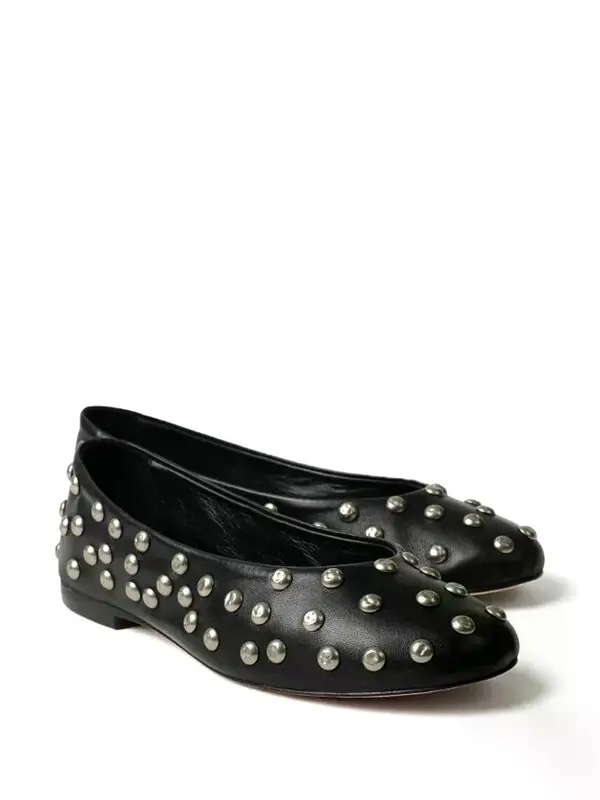 Gimaguas Stud-embellished Ballerina Shoes