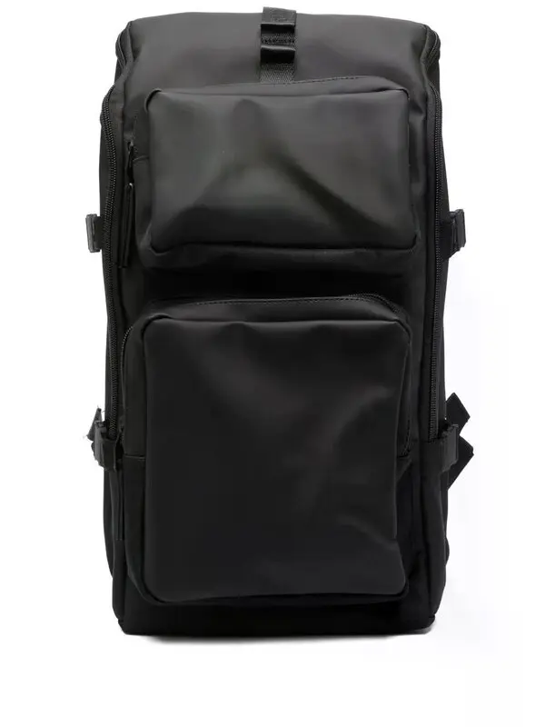 Rains Trail Cargo Waterproof Backpack - Black
