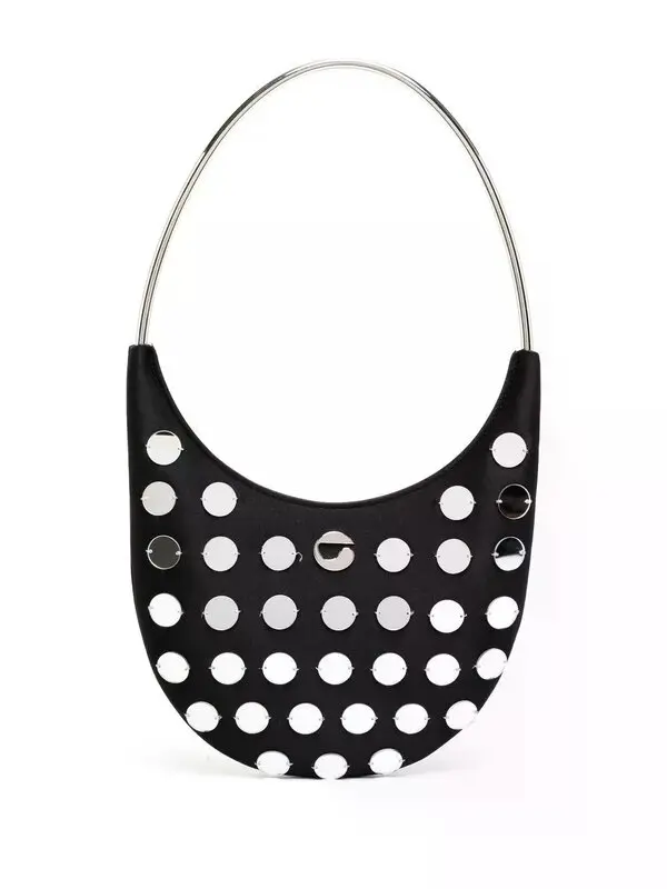 Coperni Polka-dot Studded Shoulder Bag