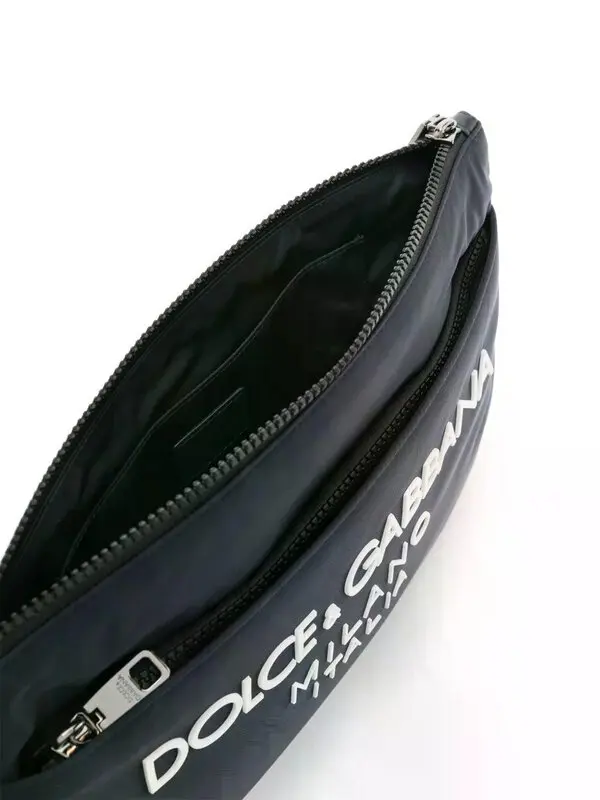 Dolce & Gabbana Logo-appliqué Clutch Bag