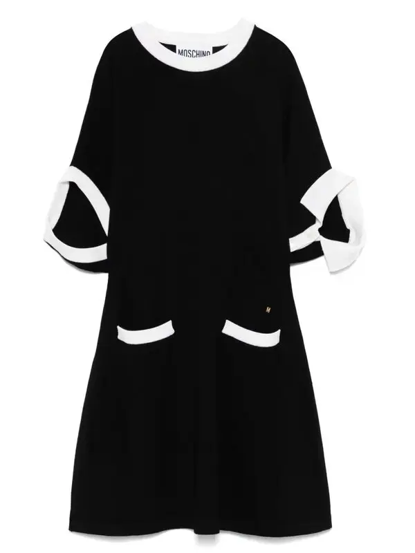 Moschino Contrast-trim Mini Dress