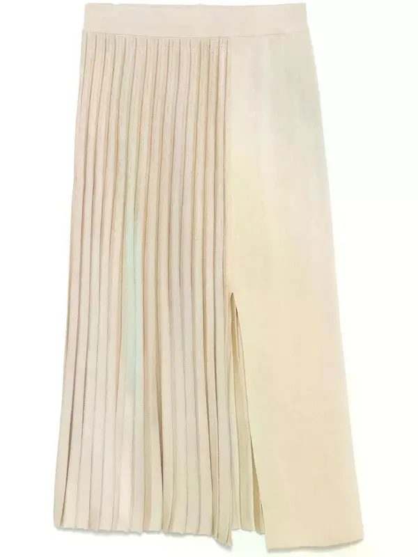 MRZ Plissé Midi Skirt