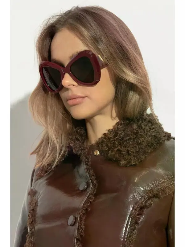 Valentino Garavani Oversize Frame Sunglasses