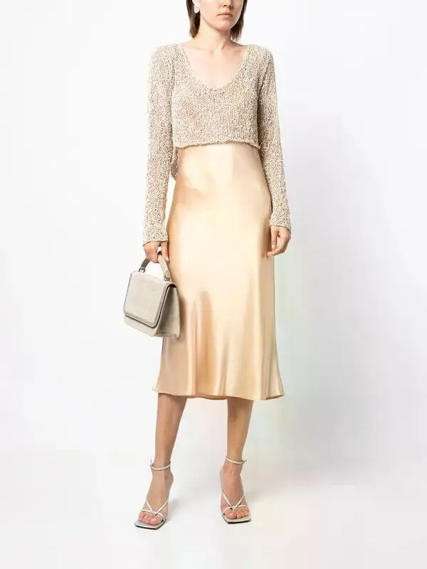 Voz Cropped Loose-knit Jumper