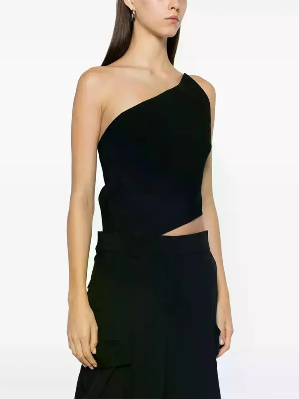 Alexander Wang Asymmetric Strapless Top