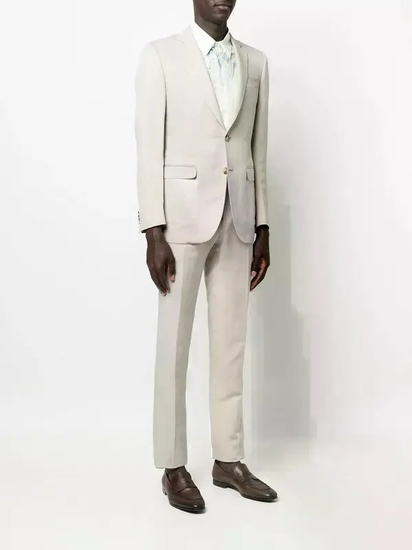 Canali Single-breasted Two-piece Suit - Neutrals