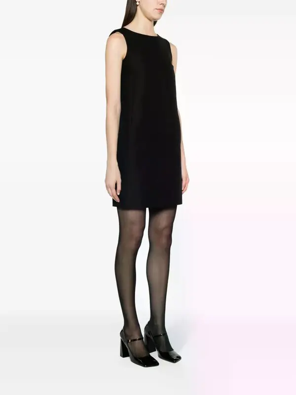 Moschino Sleeveless Cotton Shift Minidress