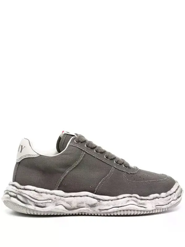 Mihara Yasuhiro Wayne Canvas Sneakers - Grey