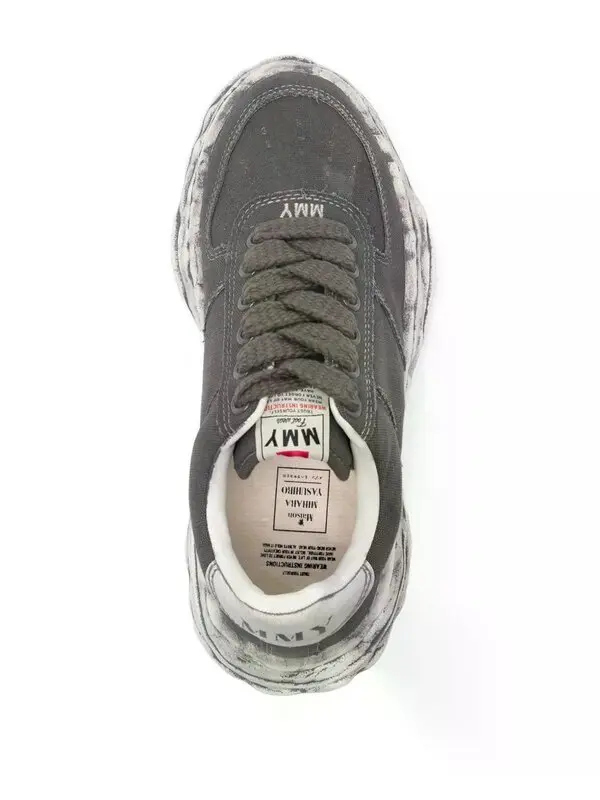 Mihara Yasuhiro Wayne Canvas Sneakers - Grey