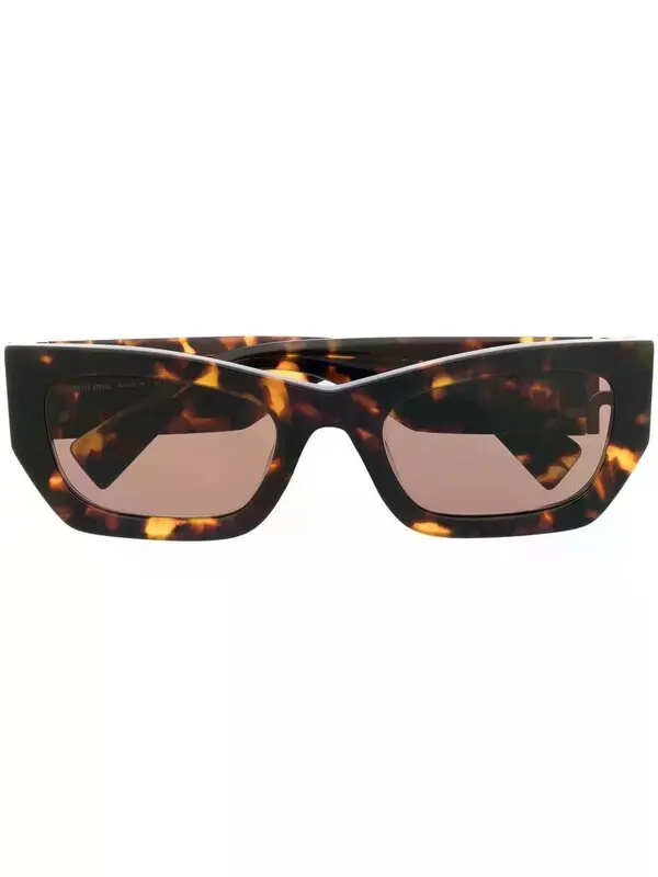 Miu Miu Cat-eye Frame Sunglasses - Brown