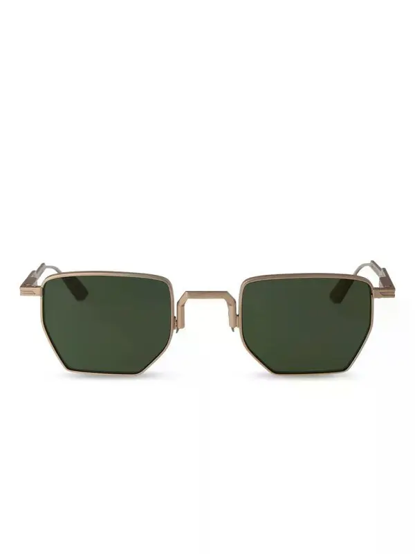 MOVITRA Geometric Sunglasses - Gold