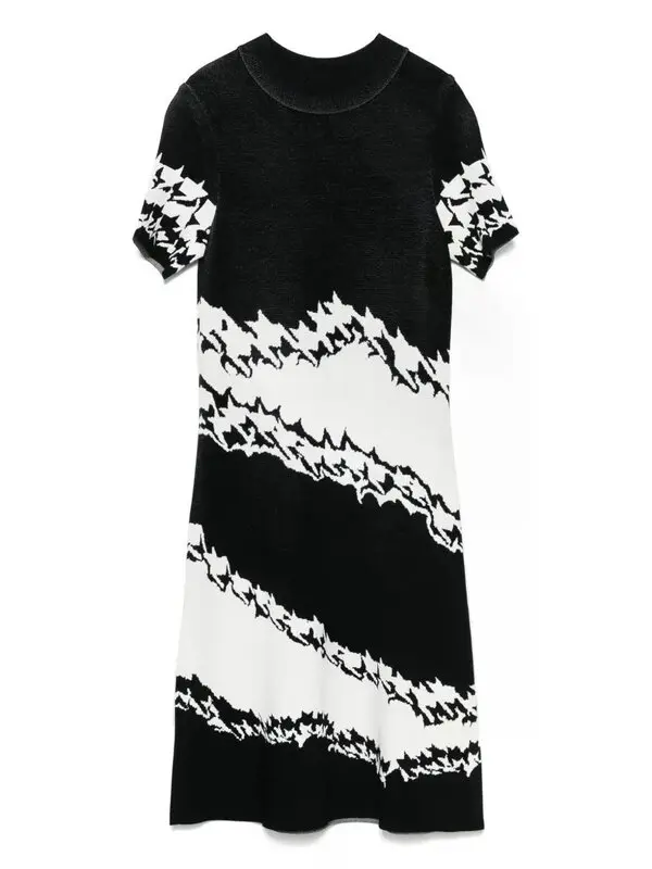 MARCCAIN Printed Midi Dress