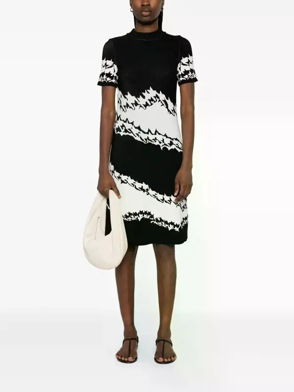 MARCCAIN Printed Midi Dress