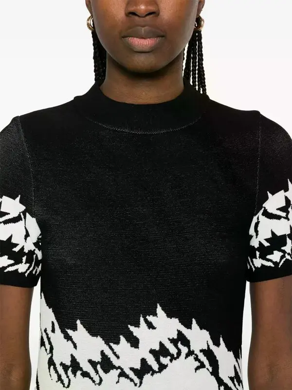 MARCCAIN Printed Midi Dress