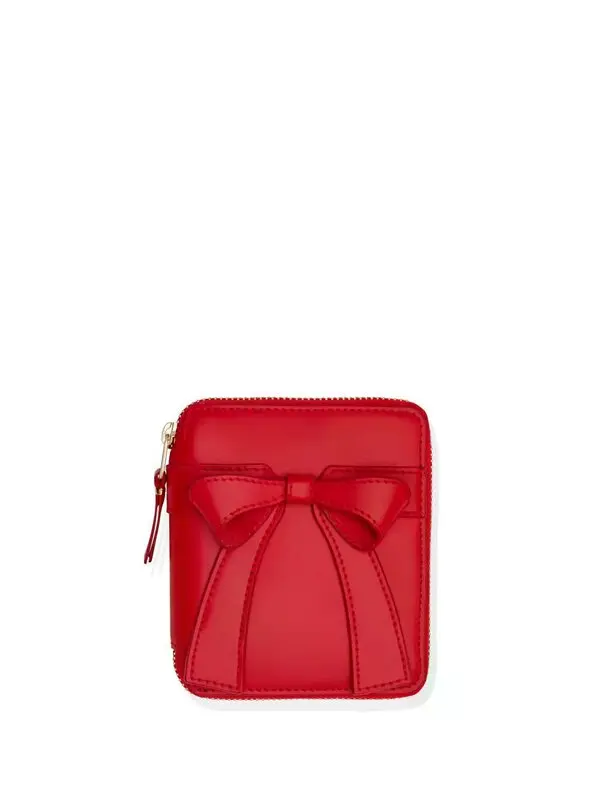 Comme Des Garçons Big Bow Wallet - Red