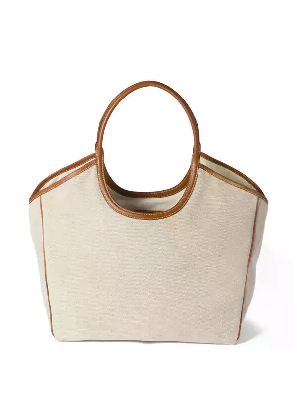 Miu Miu Ivy Canvas Tote Bag