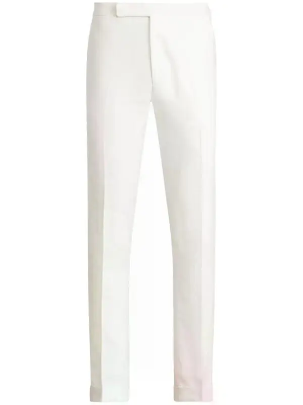 Ralph Lauren Purple Label Tailored Linen Trousers