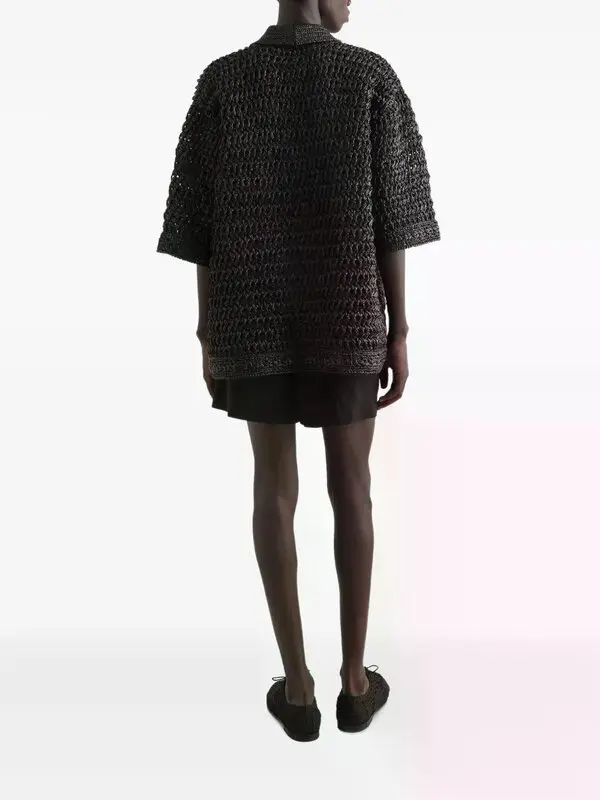 Dolce & Gabbana Open-knit Shirt