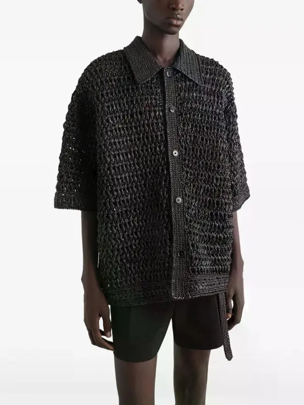 Dolce & Gabbana Open-knit Shirt